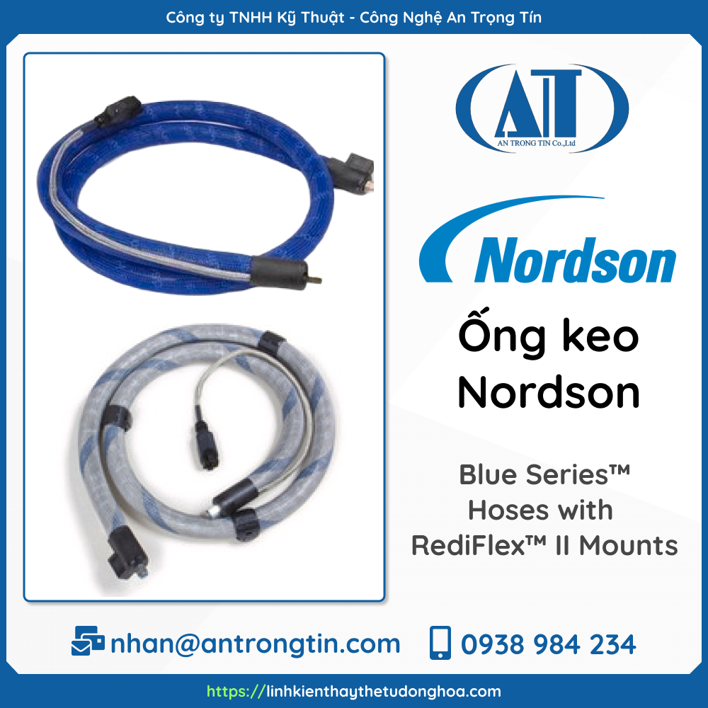 Ống keo Nordson siêu bền - Linh kiện thay thế tự động hóa