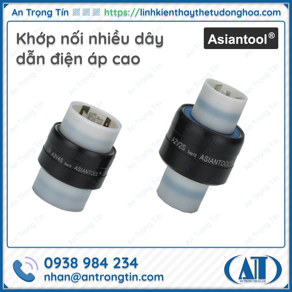 A4HV, Khớp nối xoay điện Asiantool - Đầu nối xoay điện Asiantool mã ...